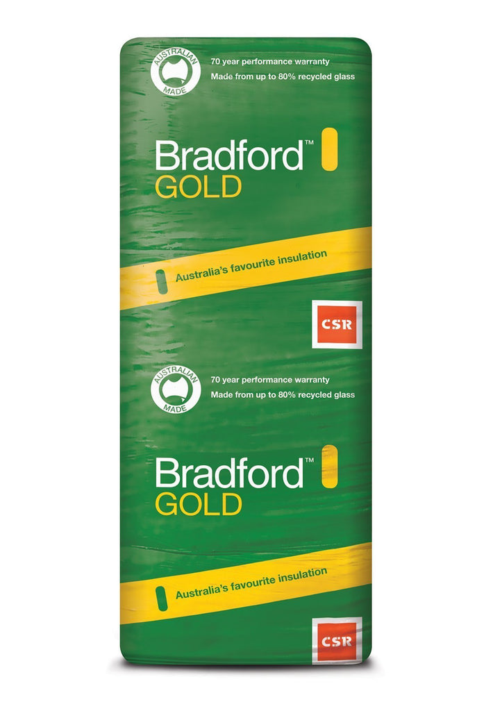 Bradford Gold Ceiling Insulation Batts - R4.1 - 1160 x 580mm - 6.7m²/p